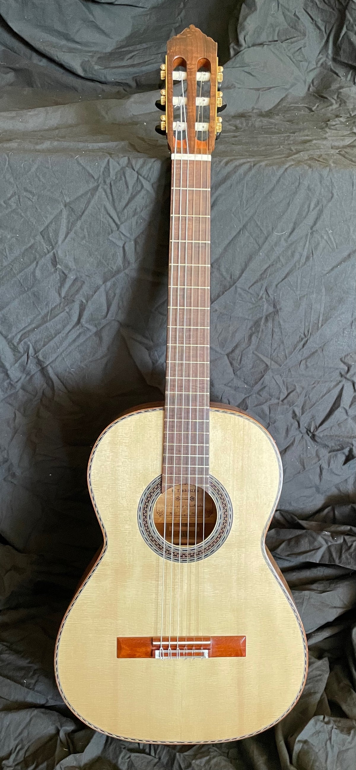 2024 Ryan Breslin Spruce guitar– Rick Falkiner's Guitar Centre.